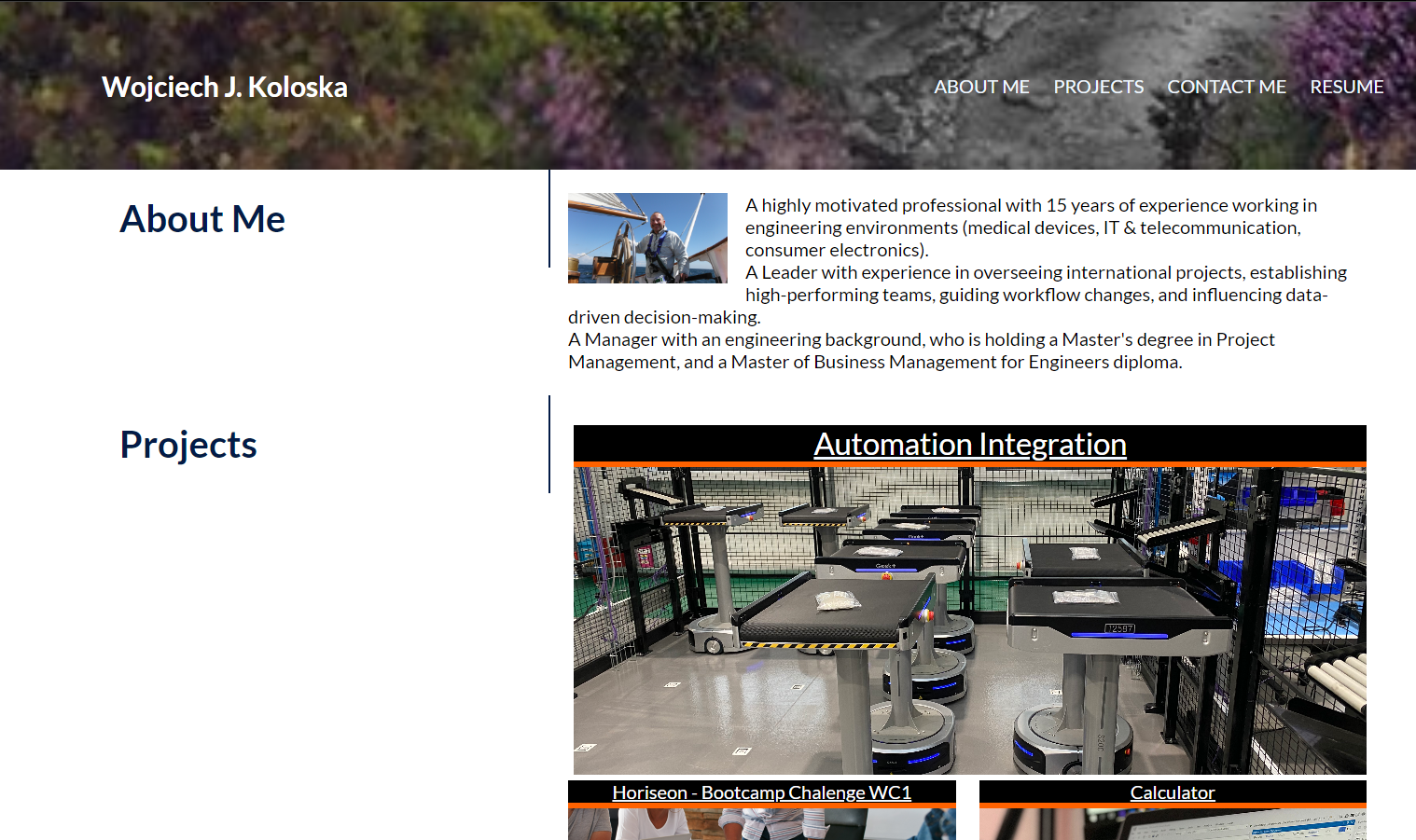 WJK - Bootstrap Portfolio